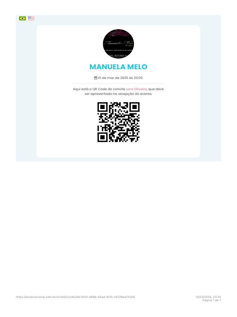 Manuela Melo - QR Code | PDF
