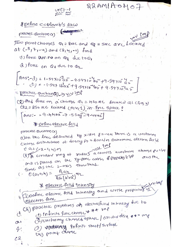 Emtl Imp Questions | PDF