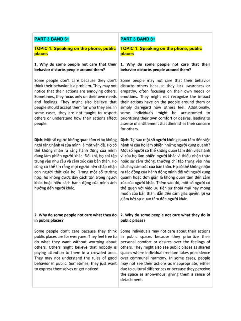 Part 3 Speaking Pdf