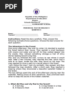 Garfield Elementary Reading Survey | PDF