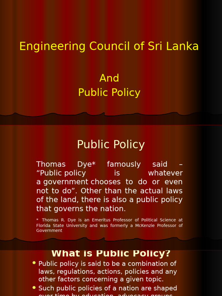 Engineering Council of Sri Lanka Overview | PDF | Engineer | Justice