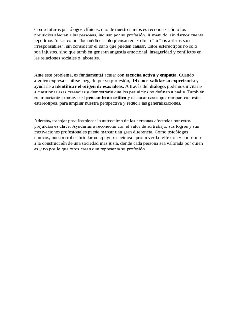 Como Podemos Actuar para Superar Este Problema | PDF
