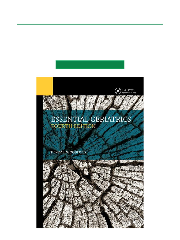 Essential Geriatrics - 4th Edition Full Text | PDF | Dementia | Geriatrics