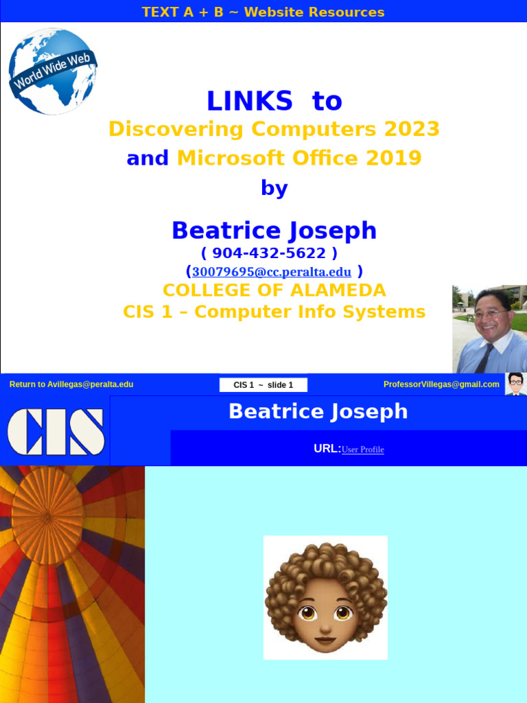 Cis1 XM B Joseph Beatrice | PDF | World Wide Web | Internet & Web
