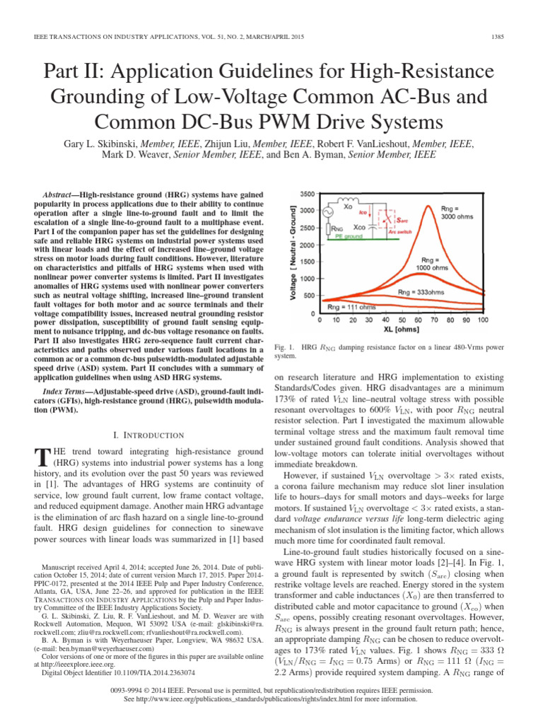 HRG Systems in PWM Drive Applications | PDF | Electronic Engineering ...