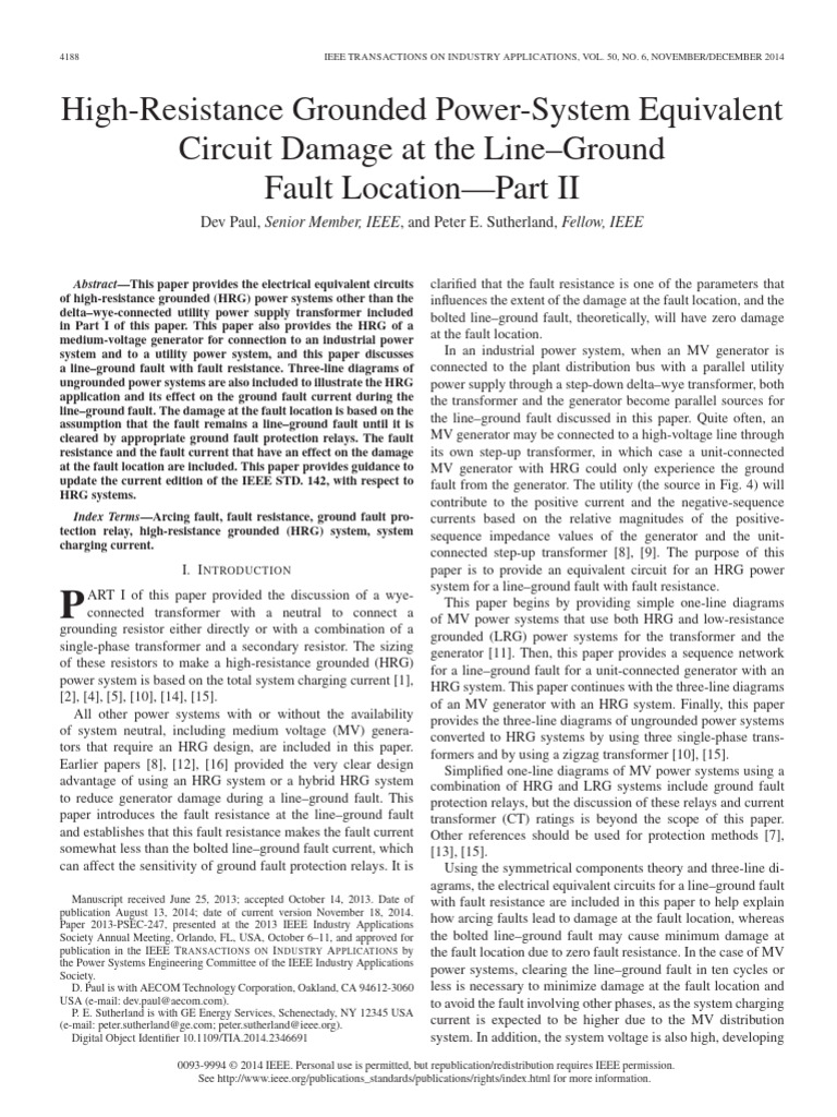 2014-High-Resistance Grounded Power-System Equivalent Circuit Damage at ...