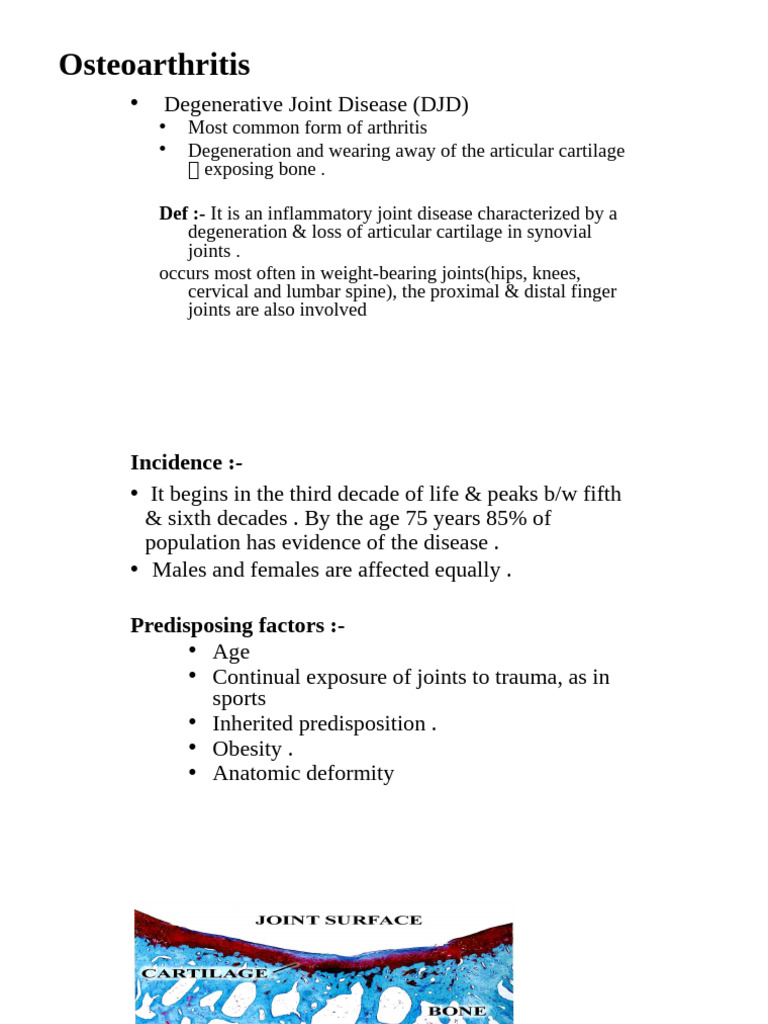 Osteoarthritis 2 Pdf