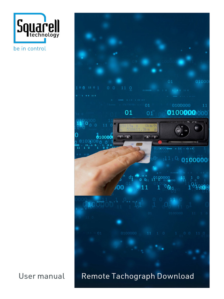 remote tacho download for remote user manual 210629 | PDF | Computer Architecture | Computer Data