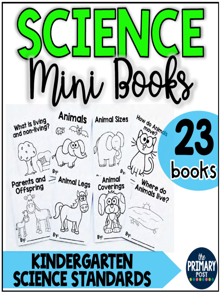 Mini Books: Kindergarten Science Standards | PDF