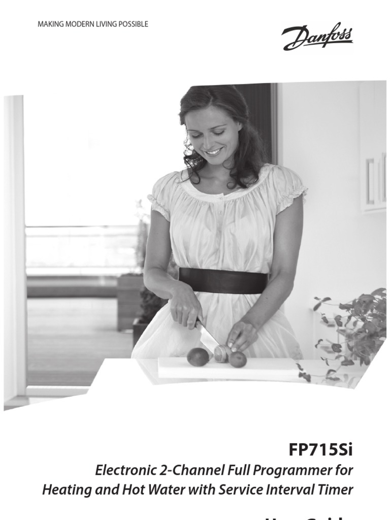 FP715Si: Electronic 2-Channel Full Programmer For Heating and Hot Water ...