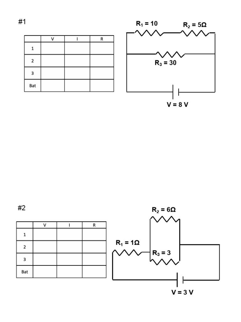 Six Circuits Practice From Honors Pdf
