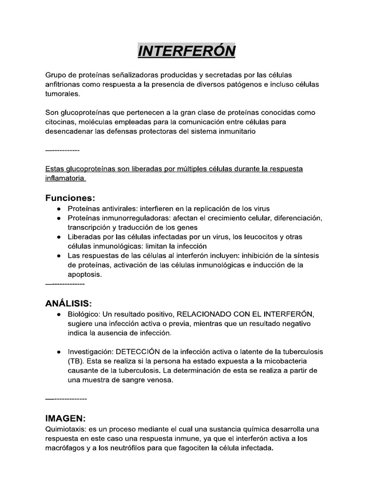 Interferon | PDF