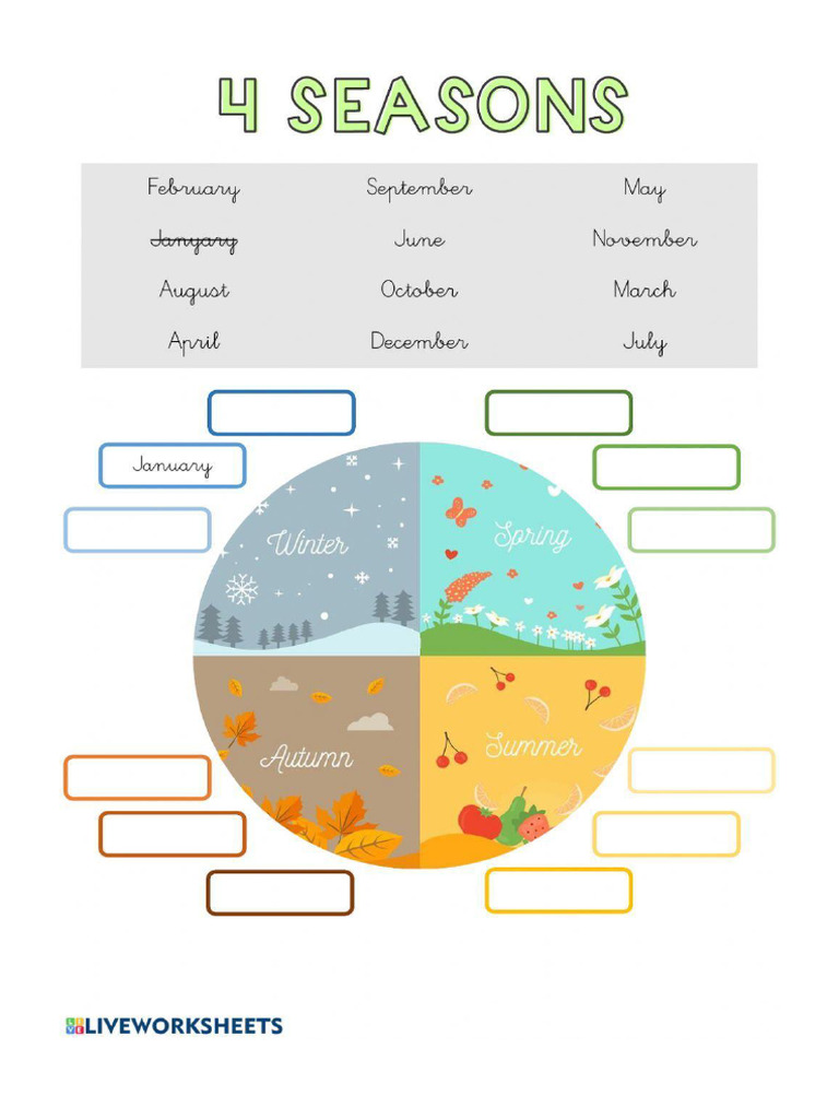 Seasons and Months | PDF