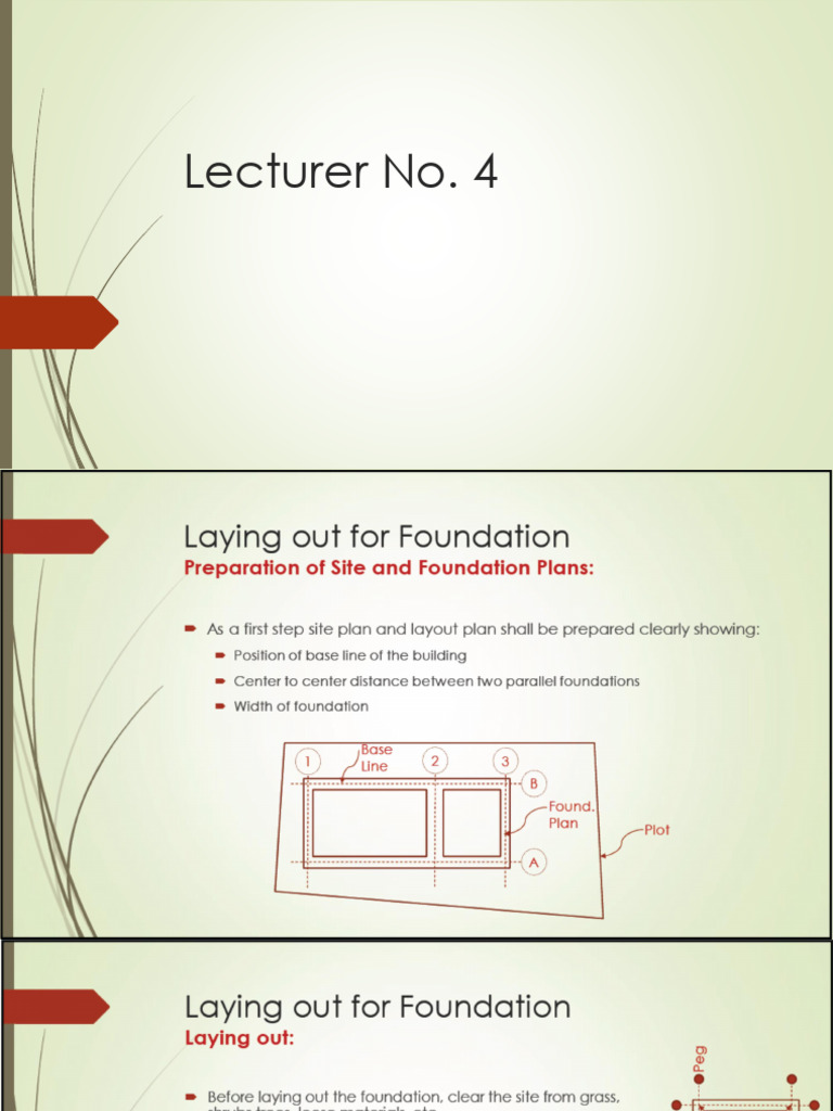 Lecturer No.4, Shallow Foundation | PDF