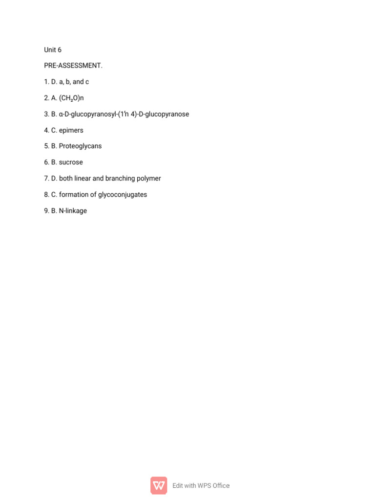 BIOCHEMUnit6 9 Activity2 | PDF | Nucleic Acid Sequence | Nucleic Acids