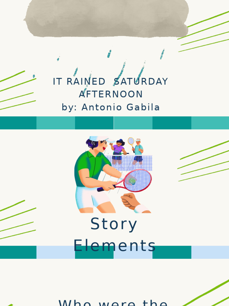 It Rained in Saturday Afternoon | PDF | Dream | Mind