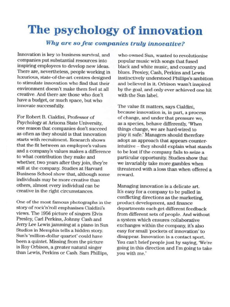 Extra Reading Comprehension #2 | PDF