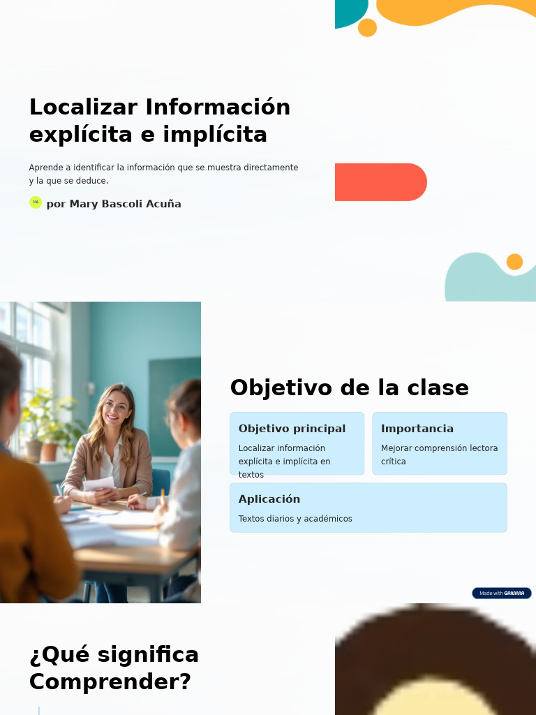 Localizar Informacion Explicita e Implicita | PDF