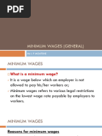 Minimum Wage Graph | PDF