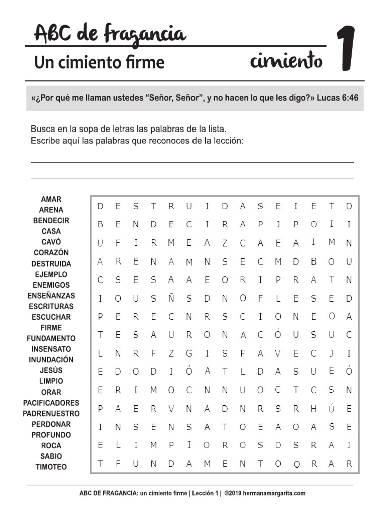 01 Fragancia Cimiento Pupiletras | PDF