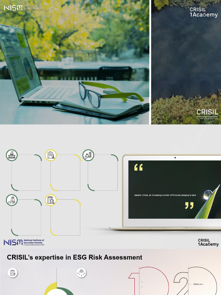 Brochure - NISM & CRISIL Certified ESG Risk Analyst - 241113 - 173847 | PDF | Economies | Business
