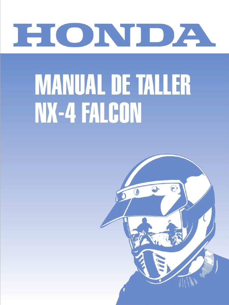 Manual de Taller Honda Falcon NX4 | PDF