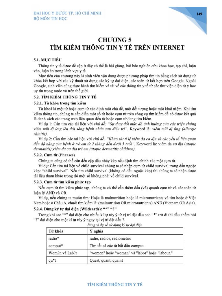 Tim Kiem Thong Tin y Te | PDF