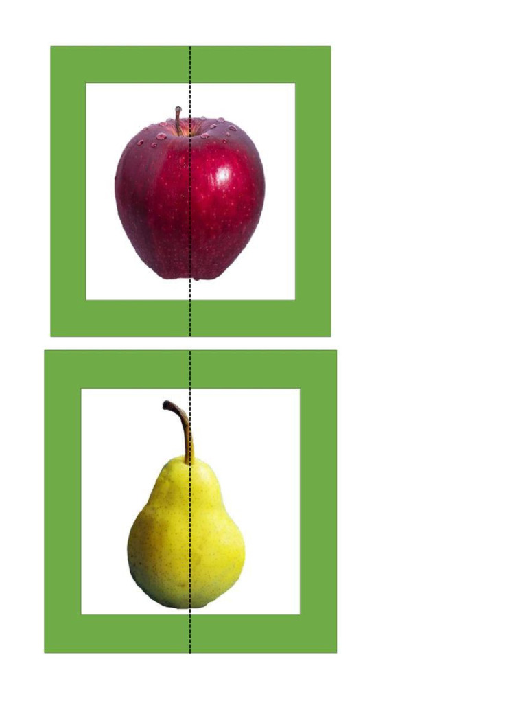 Rompecabezas Frutas y Verduras | PDF