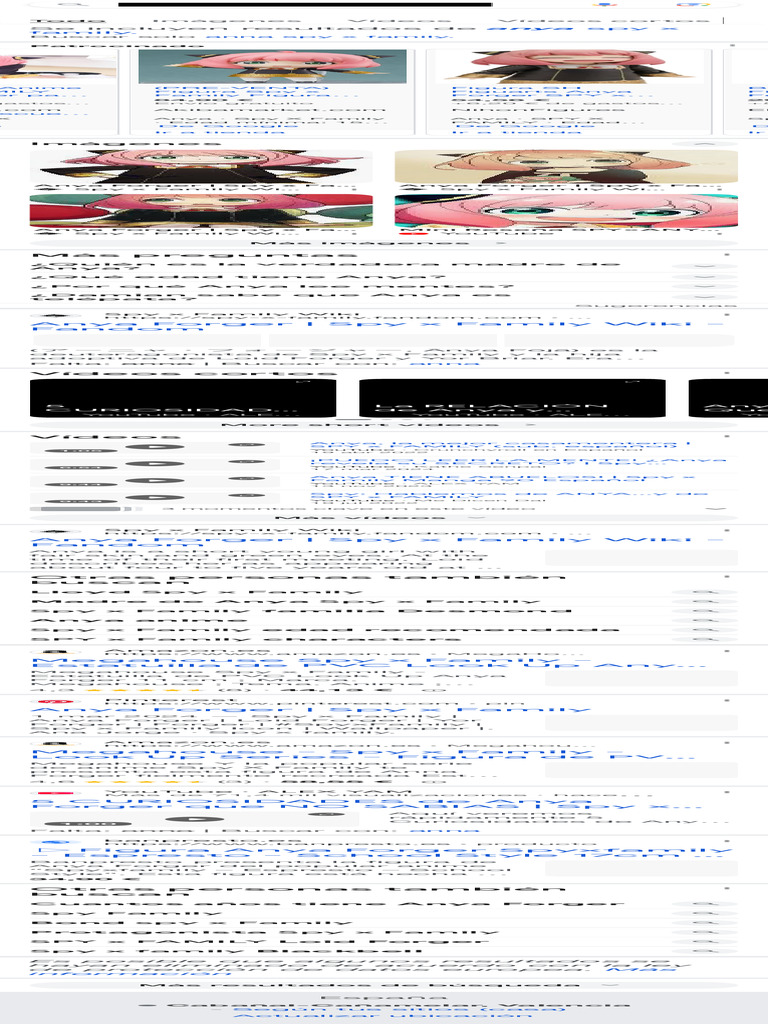 Anna Spy x Family. - Buscar Con Google | PDF