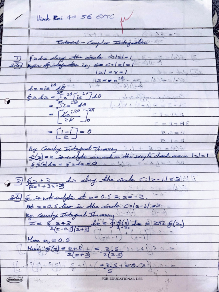 Tutorial - Complex | PDF
