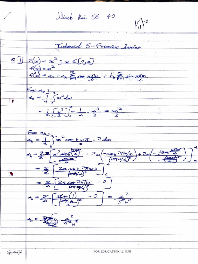 Fourier Tutorial | PDF