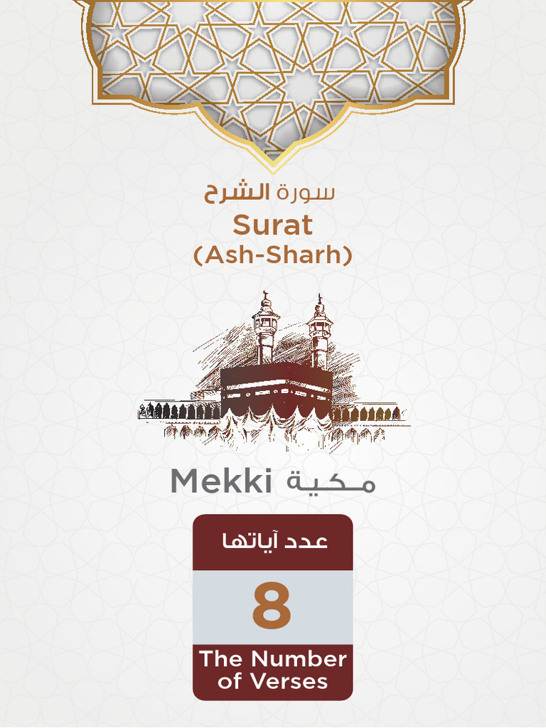 Surat Al Sharh | PDF