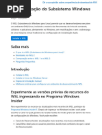 Como Desinstalar o WSL2 no Windows | PDF