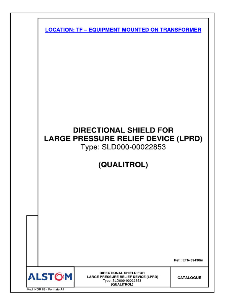 Directional Shield For Large Pressure Relief Device | PDF | Pipe (Fluid ...