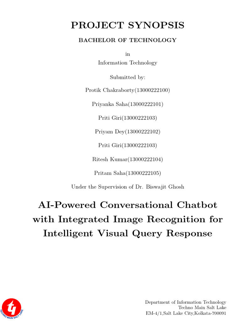 Chatbot and Image Recognization | PDF | Artificial Intelligence ...