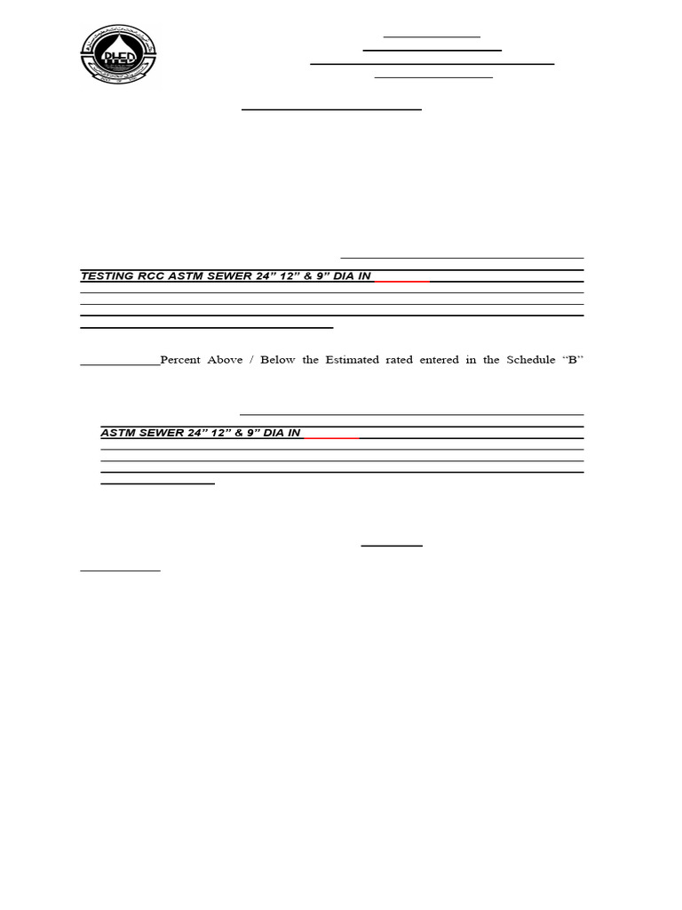 1 Bidding | PDF | Subcontractor | Specification (Technical Standard)