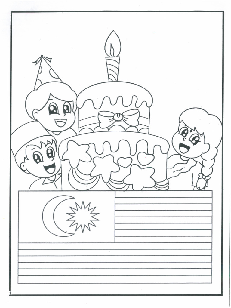 National Day COLORING | PDF
