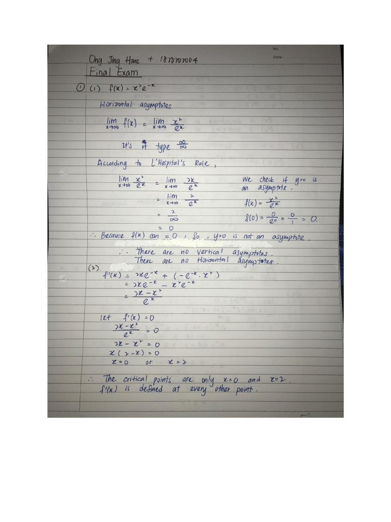 Final Exam Paper | PDF