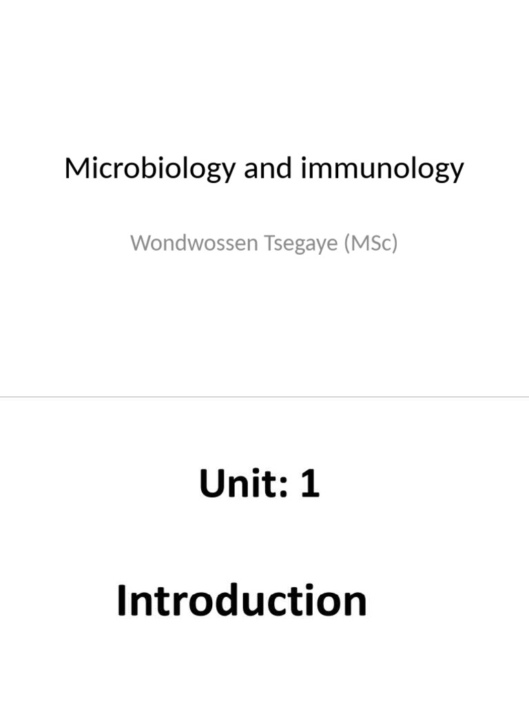 CH 1 Introduction Microbiology | PDF