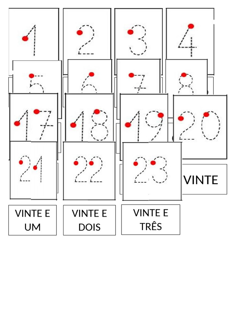 Números em Portugues | PDF
