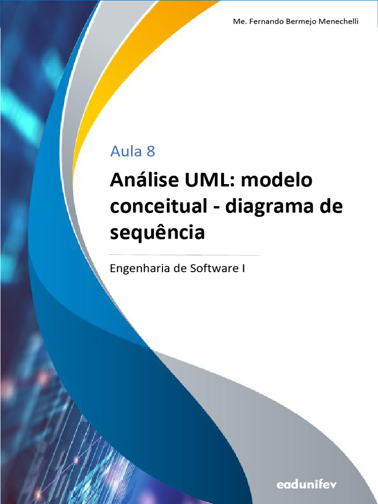 Aula 8 - Análise UML Modelo Conceitual - Diagrama de Sequência | PDF | Diagrama de caso de uso ...