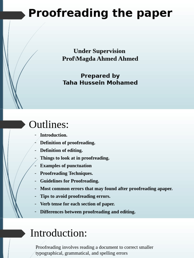 Essential Proofreading Techniques Guide | PDF | Proofreading | Editing