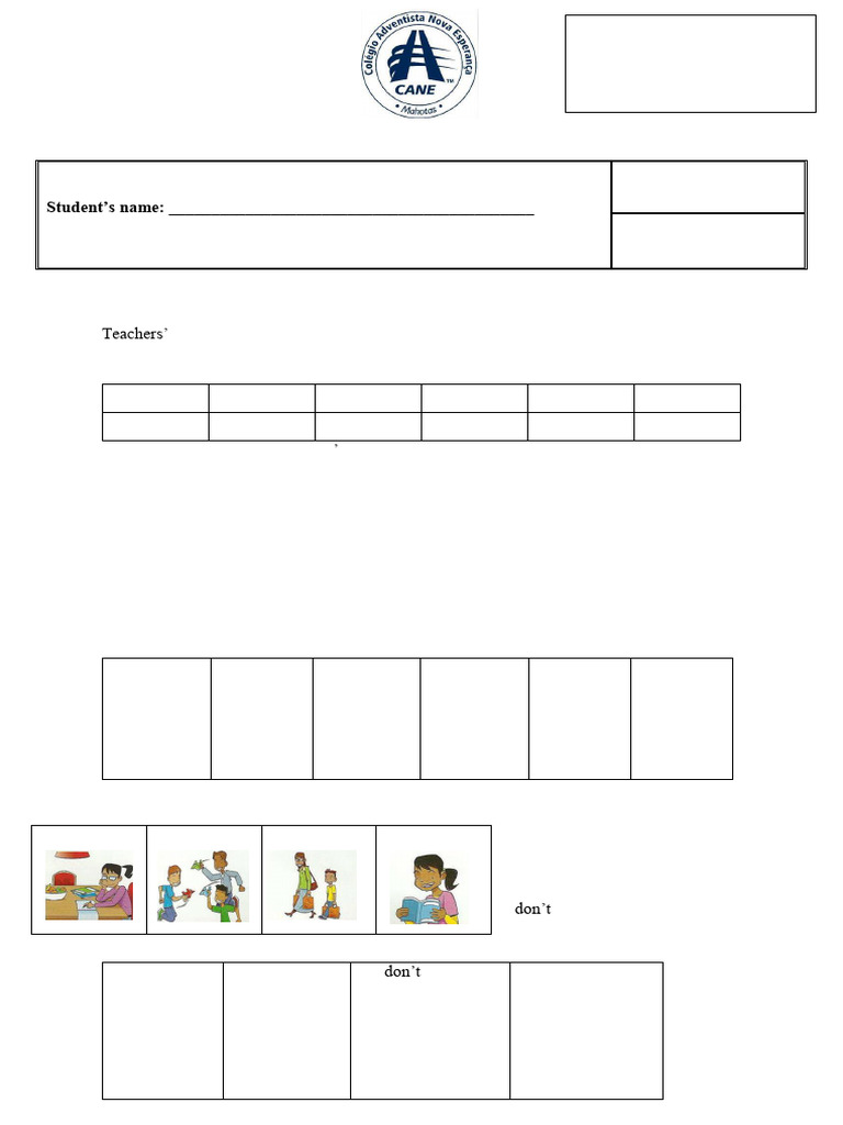 At English Final Test Of Grade 3 2024 Pdf