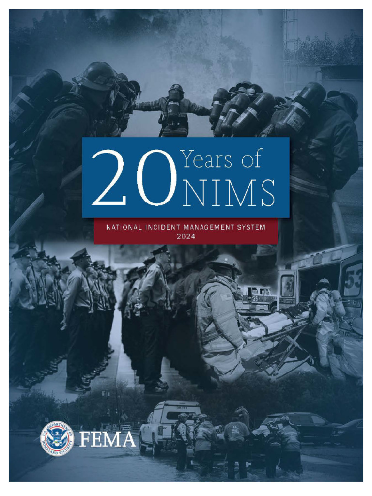 Fema - NPD 20 Years of Nims | PDF | Incident Command System | Emergency Management