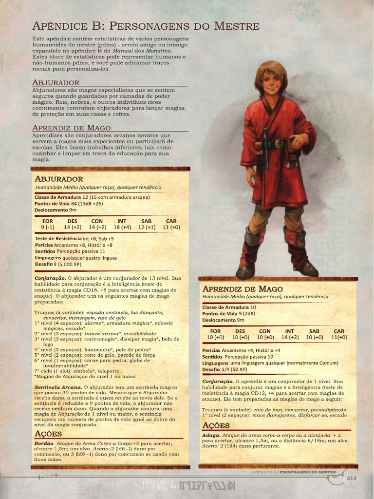 NPCS do mestre | PDF