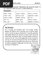 Grade 4 Afrikaans Exam June 2021 1 | PDF