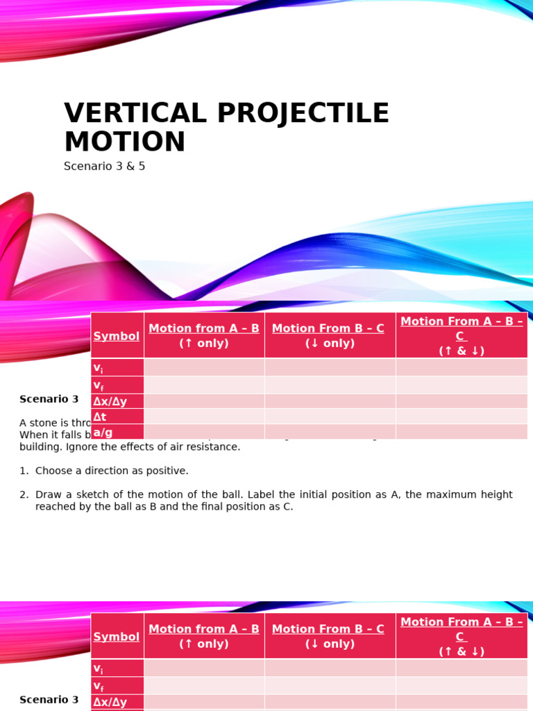 Lesson 18 Scenario 3 & 5 | PDF | Acceleration | Applied And Interdisciplinary Physics