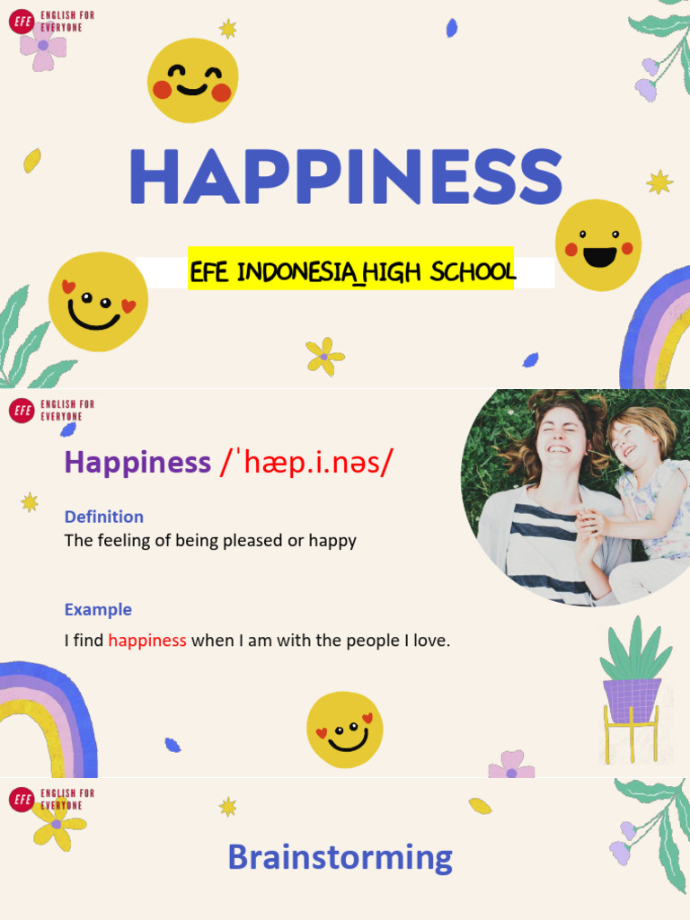 Understanding Happiness and Joy | PDF