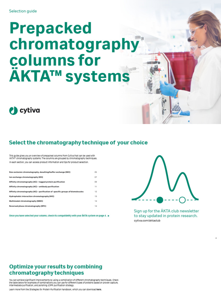Prepacked Chromatography Columns AKTA Systems CY14019 30aug23 BR v3 ...