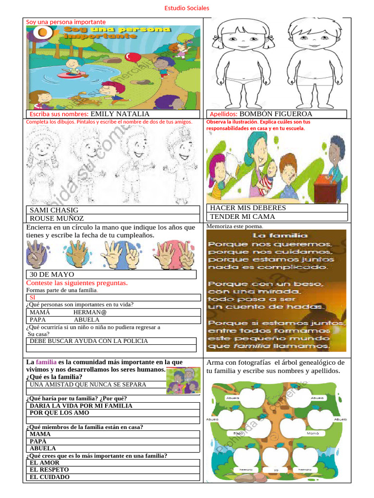 Tarea Eess Emily 3ero B | PDF